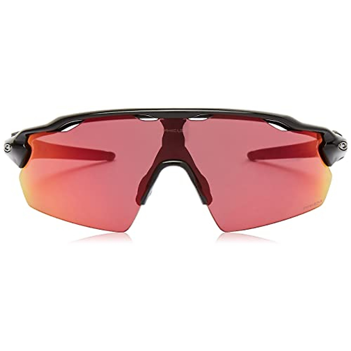 Oakley Men's OO9211 Radar EV Pitch Rectangular Sunglasses, Polished Black/Prizm Field, 38 mm