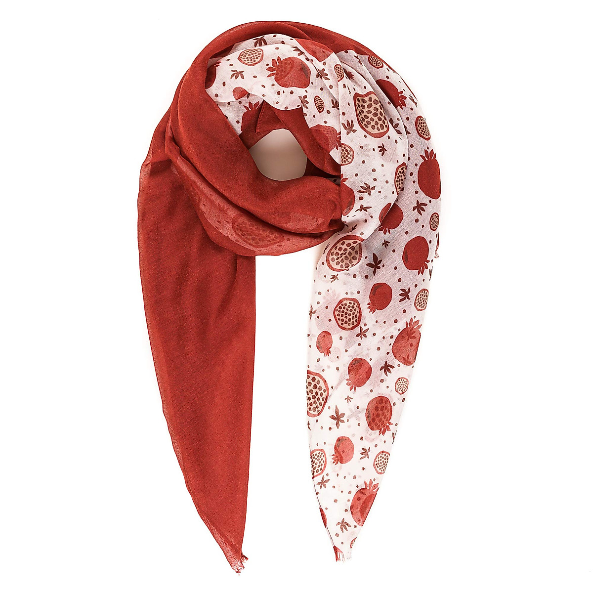 MELIFLUOS DESIGNED IN SPAIN Scarf for Women Lightweight Paisley Fashion for Fall Winter Scarves Shawl Wrap (NF150-13)