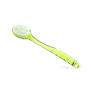 INGVY Dry Brushing Body Brush Bath Brush Back Body Bath Shower Sponge Scrubber Brushes with Handle Exfoliating Scrub (Color : 1)
