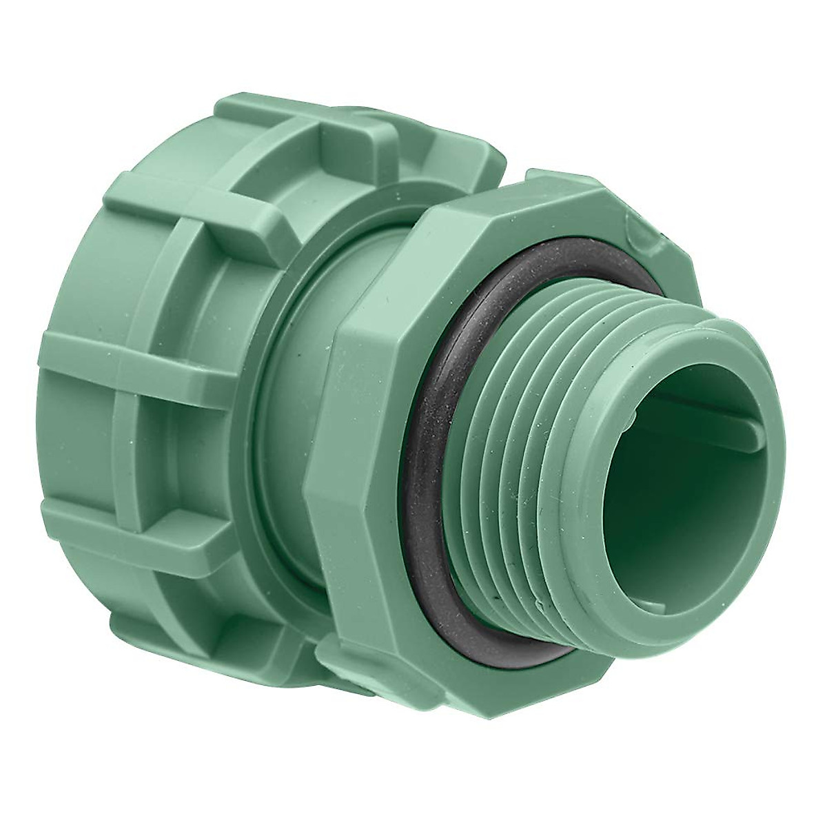 Orbit 10 Pack Valve Manifold System 1 Inch Male Pipe Thread Swivel Adapter with O-Ring - 57178