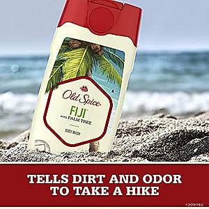 Old Spice Body Wash for Men Fiji With Palm Tree Scent Inspired By Nature, 25 Fl Oz