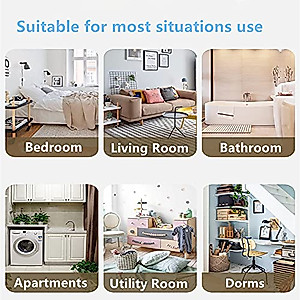 Abuzhen Laundry Basket, Durable Handles for Easy Carry, Collapsible Cloth Baskets, Hampers for College Dorms, Foldable Fabric Hamper Bags (Black,1 Piece)