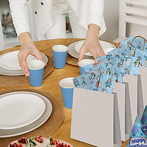 Winter Animals Printed Tissue Paper for Gift Bags or Boxes and Wrapping - Winter Holiday Bulk Decorative Art Tissue Paper for Packaging and Gifting | 24 Sheets 20" x 30"