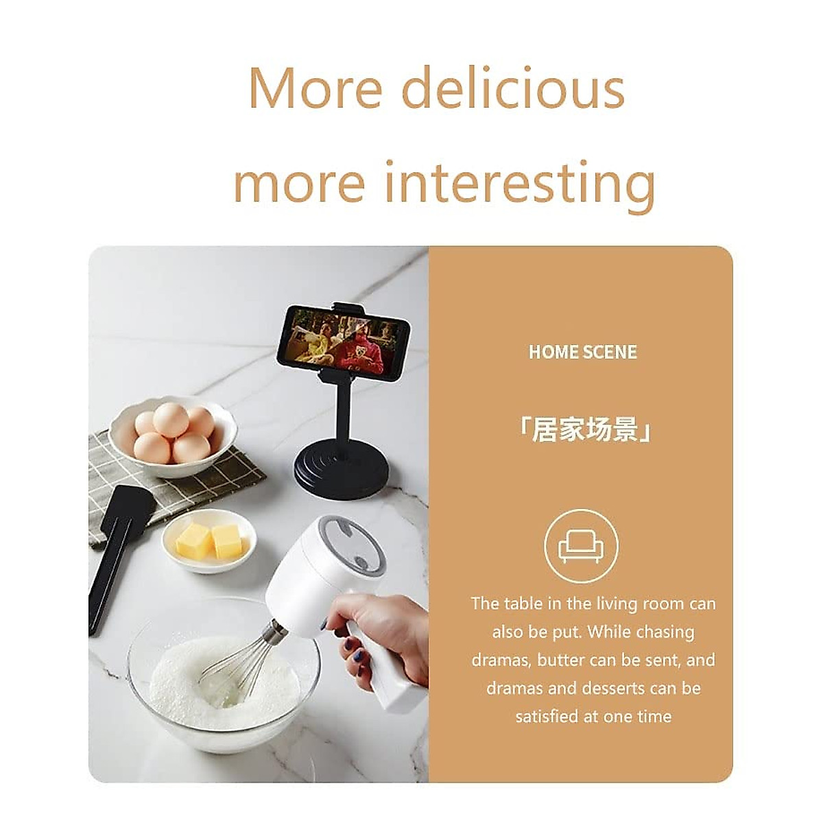 cordless hand mixer,hand mixer, egg beater（Last three pieces）Suitable for kitchen baking and cooking,rotary automatic egg beater, let you mix easily without feeling tired (pink)