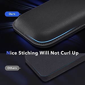 Gimars Ergonomic Gaming TKL Keyboard Wrist Rest, Memory Foam Wrist Support with Stitched Edge, Anti-Slip Tenkeyless Keyboard Wrist Pad for Office, Gaming, Computer PC Laptop