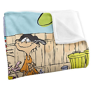 Trevco Ed EDD N Eddy Backyard Boys Silky Touch Super Soft Throw Blanket 36" x 58"
