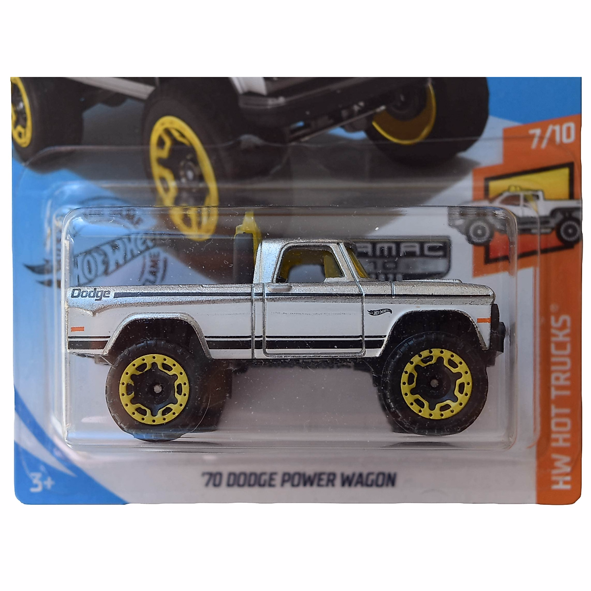 Hot Wheels Zamac '70 Dodge Power Wagon, Hot Trucks 7/10