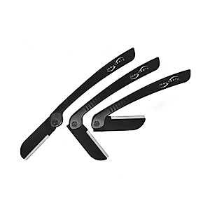 Joey Healy Grooming Dermablade Trio, Precision Eyebrow Shaper, Eyebrow Razors with Safety Closure