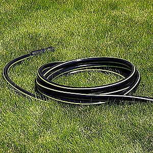 Worth Garden 5/8 in. x 25 ft. Garden Hose - 5/8'' x 25' Durable Non Kinking PVC Water Hose with Brass Fittings - Short Flexible Hose for Household and Professional Use 12-YEAR WARRANTY - H155B04