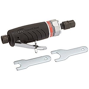 Ingersoll Rand 3107G Air Die Grinder Edge Series – 1/4", Heavy Duty, Straight, Ergonomic Grip, Ball Bearing Construction, Lightweight Tool, Black