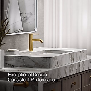 Kohler 77958-4A-2MB Components Plumbing Fixtures, Vibrant Brushed Moderne Brass