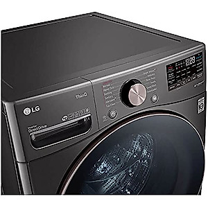 LG WM4000HBA / WM4000HBA / WM4000HBA 4.5 Cu. Ft. Ultra Large Capacity Smart wi-fi Enabled Front Load Washer with TurboWash 360 and Built-in Intelligence