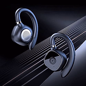 ESSONIO Open Ear Headphones air Conduction Headphones Bluetooth Workout Headphones Open Ear Earbuds Noise Cancelling Headphones for Sports Running