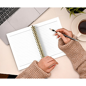 Knibeo The Sun Tarot Card Medieval Europe Divination Lined Hardcover Spiral Notebook Journal 5.5×8.3 Inch, College Ruled Notebook for Work Notes Journaling,Astrology Tarot Lovers Gifts (Sun)