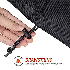 Arcedo Grill Cover Compatible for Pit Boss Lexington, 700FB, Z Grill 550B, Heavy Duty Waterproof Wood Pellet Grill Cover, All Weather Protection Outdoor BBQ Cover