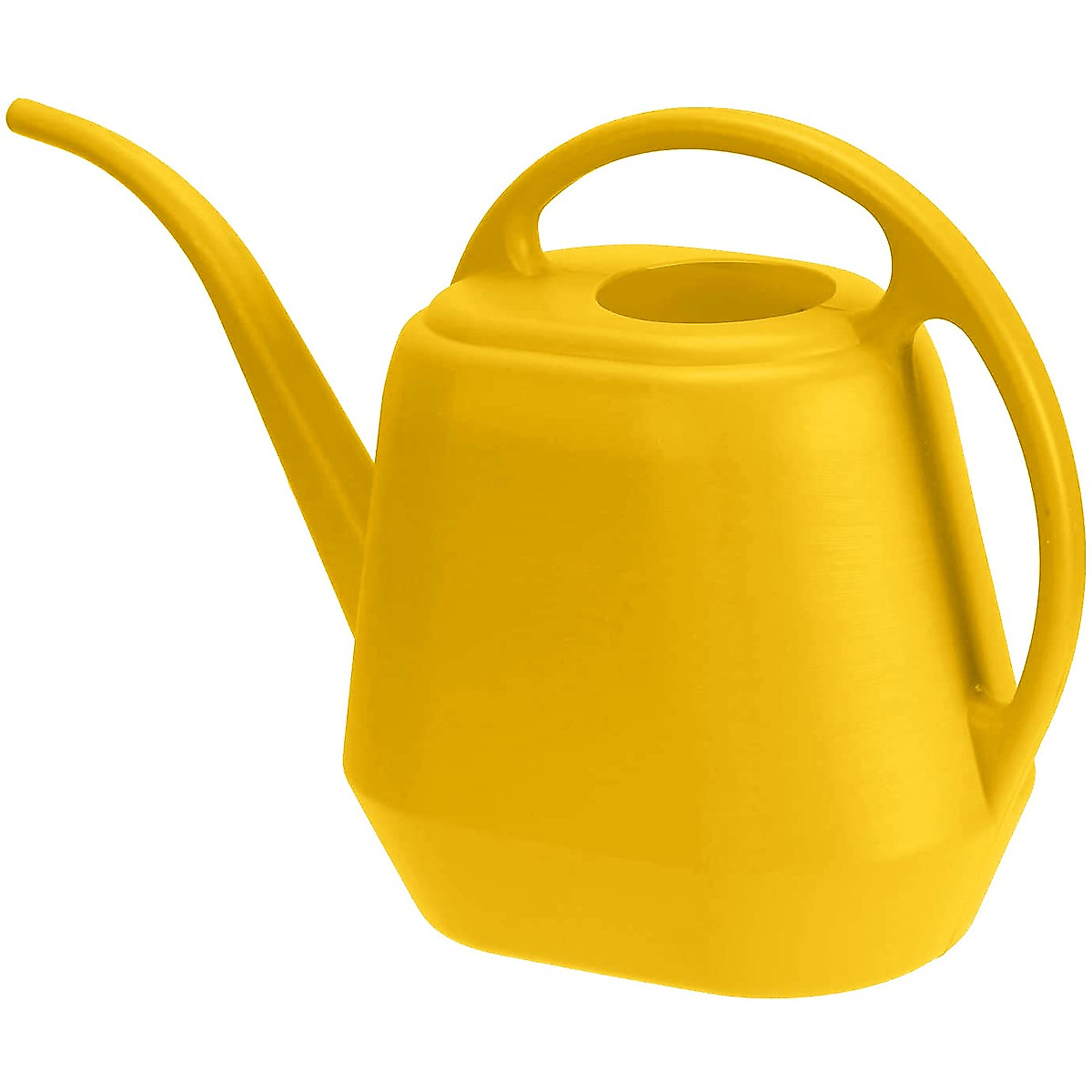 Fasmov Plastic Watering Can, Yellow, 1-Gallon