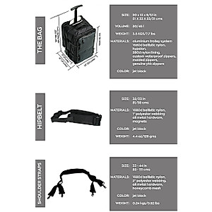 New | Taskin Xplorer (Now Larger) | Wheeled Rolling Travel Backpack w/ Laptop Compartment | Expandable & Convertible | Explorer