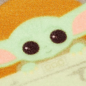 Northwest Star Wars - The Mandalorian Character Hugger Pillow & Fleece Throw Blanket Set, 40" x 50", The Child