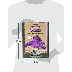 Down to Earth Organic Garden Lime Calcium Carbonate, 5lb