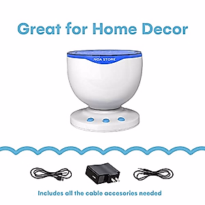 Calming Autism Sensory LED Light Projector Toy Relax Blue Night Music Projection