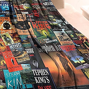 Books Blanket Fleece Throw Blanket,Soft Warmer Flannel Blanket,Double-Layer Printed Blanket for Couch, Bedding,Sofa,Living Room and Camping 50"X40"