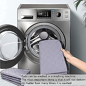 Guinea Pig Cage Liners - Washable Guinea Pig Pee Pads (2 Pack), Waterproof Reusable & Anti Slip Guinea Pig Bedding Fast and Super Absorbent Pee Pad for Small Animals Rabbit Hamster Rat