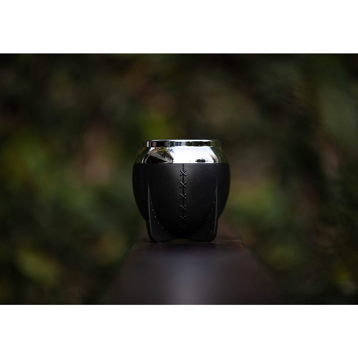 Mate Starter Pack - Mate Gourd - Milonga Yerba Mate - Easy to remove yerba - No curation necessary (Black, Narrow)