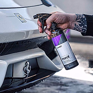CARPRO IronX Iron Remover: Stops Rust Spots and Pre-Mature Failure of The Clear Coat, Iron Contaminant Removal - 500mL with Sprayer (17oz)