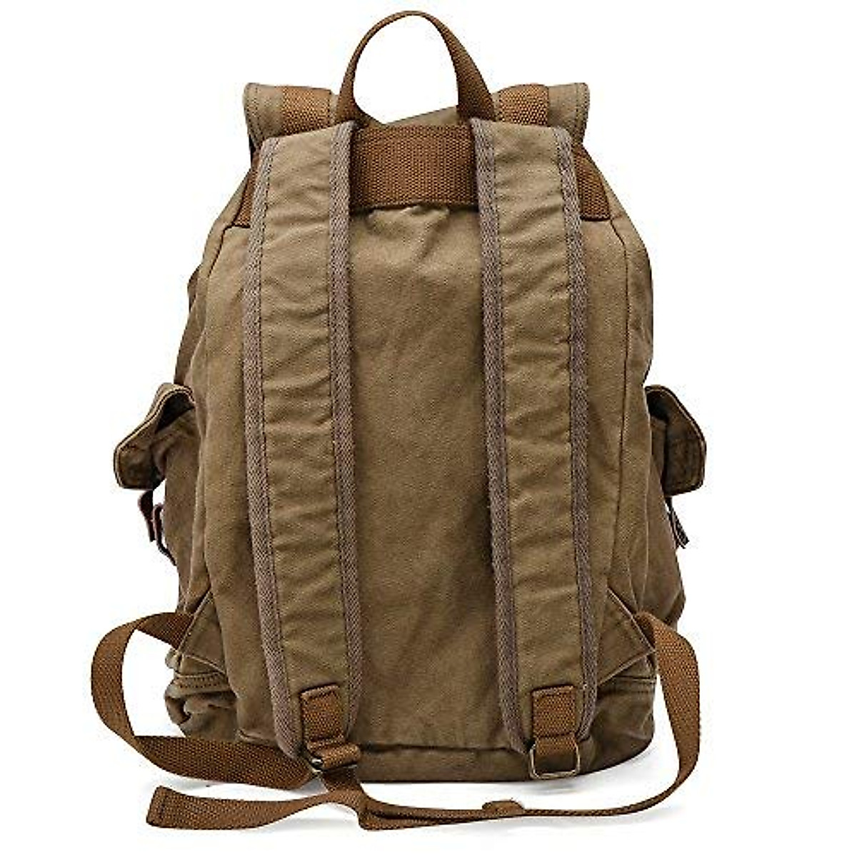 Gootium 21101AMG Specially High Density Thick Canvas Backpack Rucksack, Army Green, Large