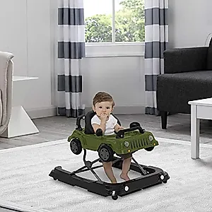 Jeep Classic Wrangler 3-in-1 Grow With Me Walker, Anniversary Green