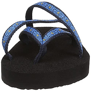 Teva Women's Olowahu Sandal, Flower Loom Navy, 8