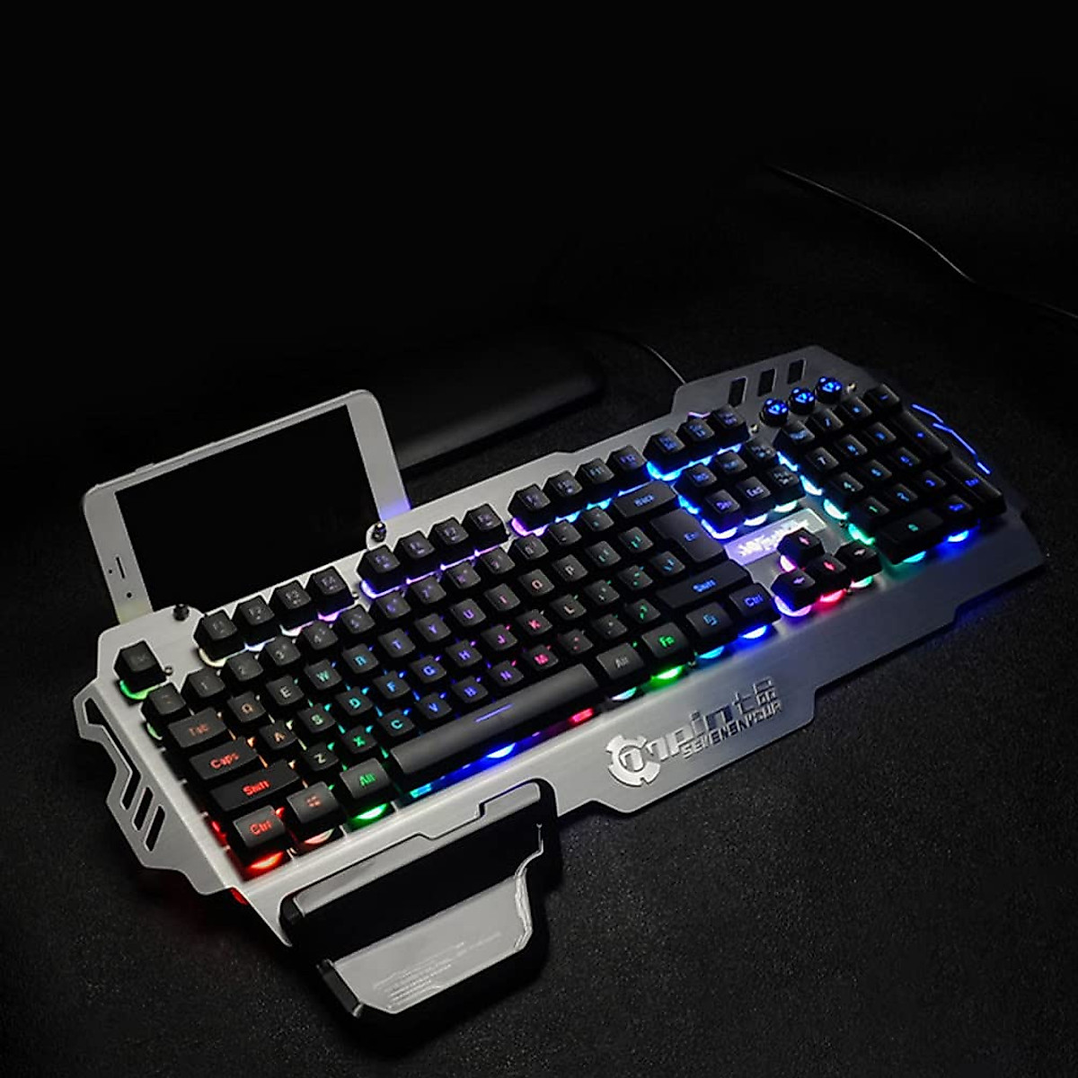 SOLUSTRE Gaming backlit keyboard wireless keyboards Laptop Keyboard keybar Laptop Accessory Notebook Keyboard desktop keyboard keybord wireless keyboard for laptop Metal Accessories abs