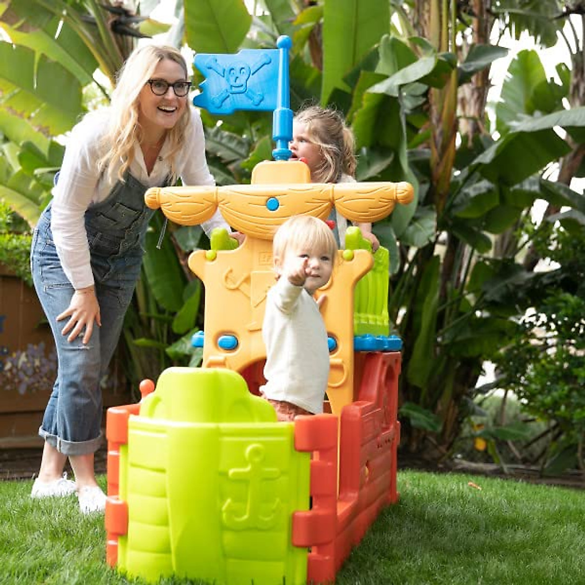 ECR4Kids Buccaneer Boat, Play Structure, Assorted