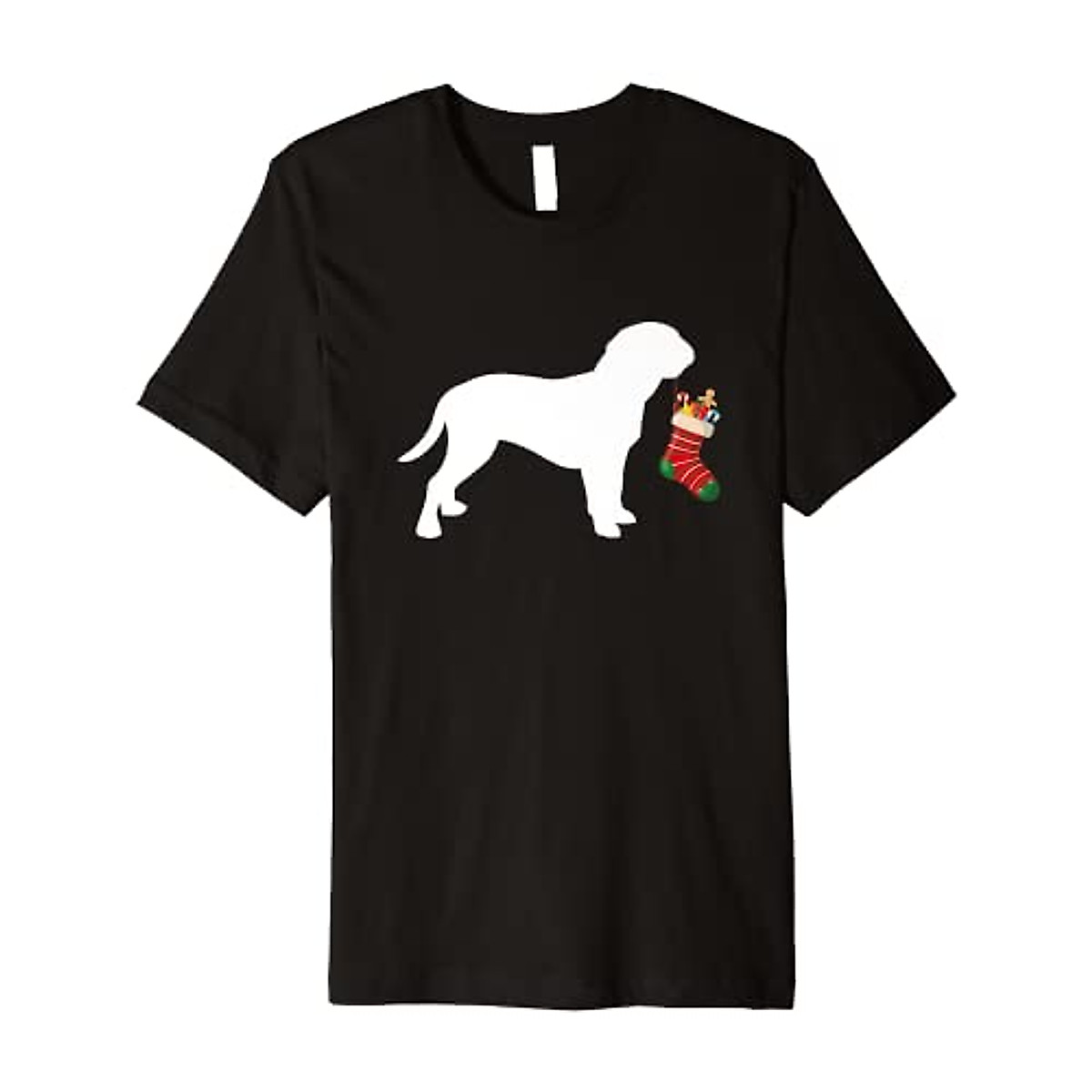 Dogue de Bordeaux Christmas Stocking Stuffer Dog Premium T-Shirt