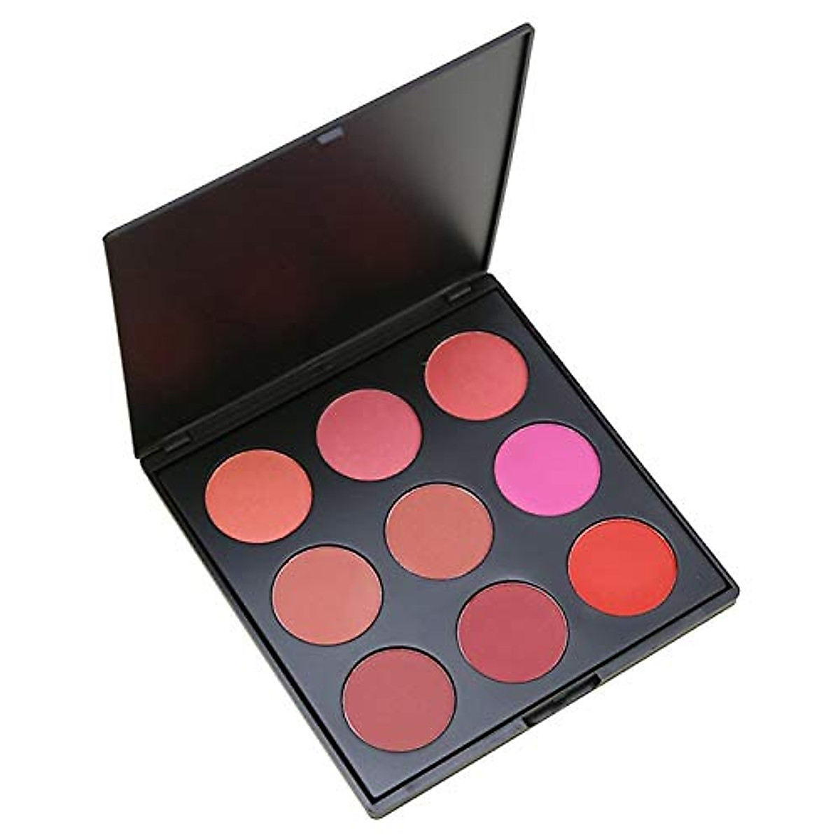 Blusher Palette, Vodisa 9 Color Natural Make Up Blushing Set Face Sheer Matte Mineral Blush Kit, Cheek Base Foundation Pressed Powder Pallet Professional Facial Beauty Cosmetic Makeup Blush (1)