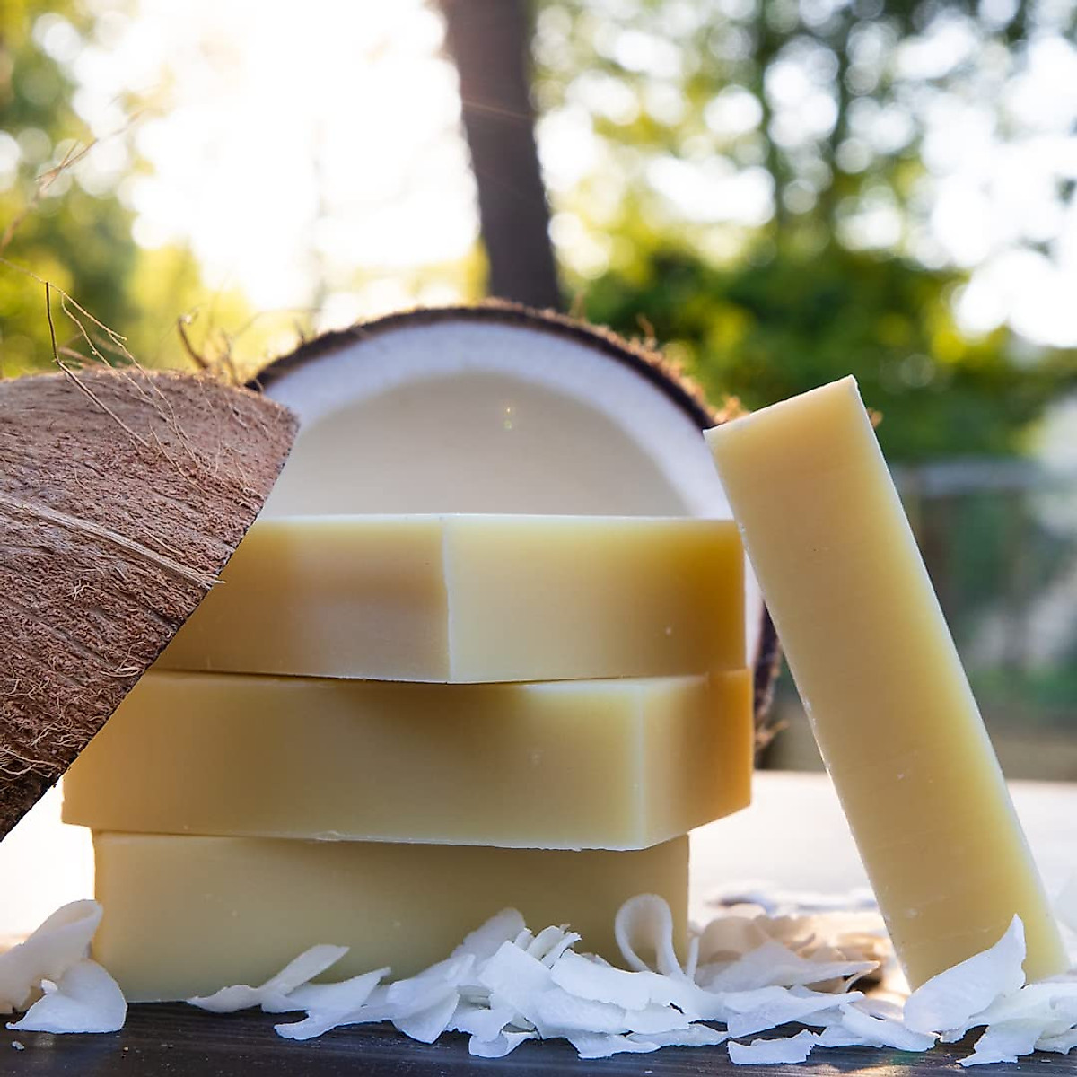 "Chagrin Valley Soap & Salve Shampoo Bar, Coconut, Unscented, Organic, Vegan, Curly & All Hair Types, 5.6 oz (159 g), Recyclable Packaging, SLS Free, Paraben & Cruelty Free"