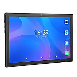 Honio 10.1 Inch Tablet, US Plug 100-240V 12GB RAM 256GB ROM Tablet PC 8MP Front 16MP Rear 12.0 (Iron Gray)