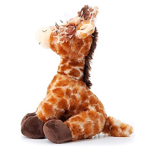 The Petting Zoo, Lash'z Giraffe Stuffed Animal, Gifts for Girls, Plush Toy 12 inches