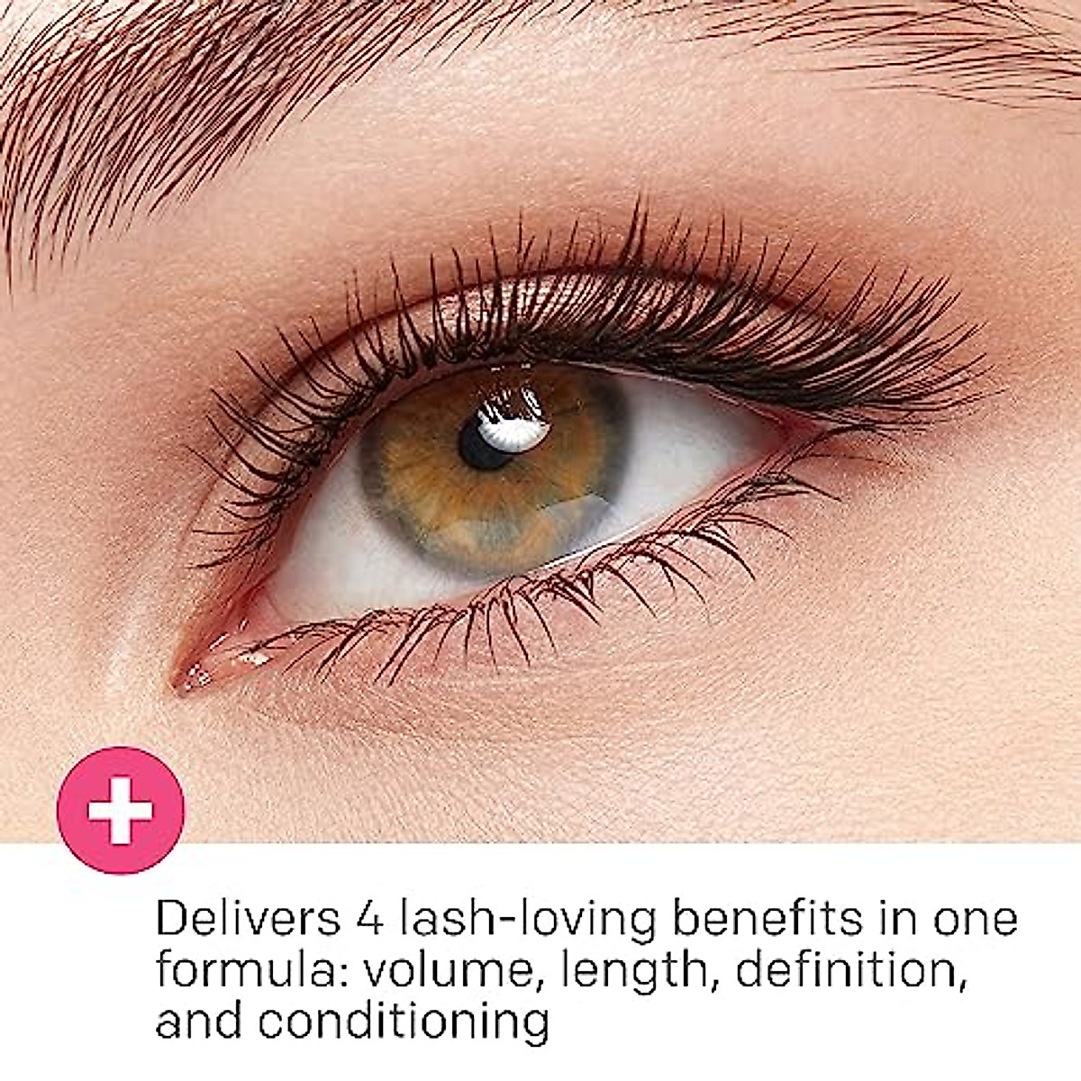 Almay Multi-Benefit Mascara and Eyeliner Duo Value Pack, Black Brown