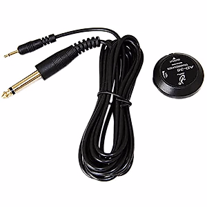 AD-35 Mini Piezo Pickup Contact Microphone Transducer with 3 Meters Cable for Acoustic Classical Folk Guitar