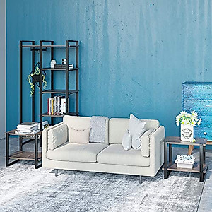 ZINUS Brock 21 Inch Solid Wood Side Table / End Table / Easy Assembly