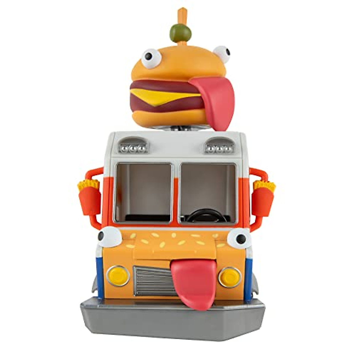 FORTNITE FNT1059 Durrr Burger Food Truck TRUCK-9-Inch Feature Vehicle with 2.5-Inch Articulated Beef Boss Figure