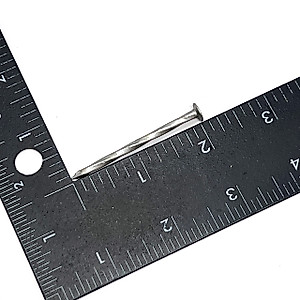 Huttig-Grip Fence Deck Nails 2 inches 6d for Wood Fencing HGN6OGSTDK1 Spiral Shank Outdoor Galvanized Finish, 1 lb Pack of 138 Nails