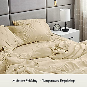 BELADOR Silky Soft King Sheet Set - Luxury 6 Piece Bed Sheets for King Size Bed, Secure-Fit Deep Pocket Sheets with Elastic, Breathable Hotel Sheets and Pillowcase Set, Wrinkle Free Oeko-Tex Sheets