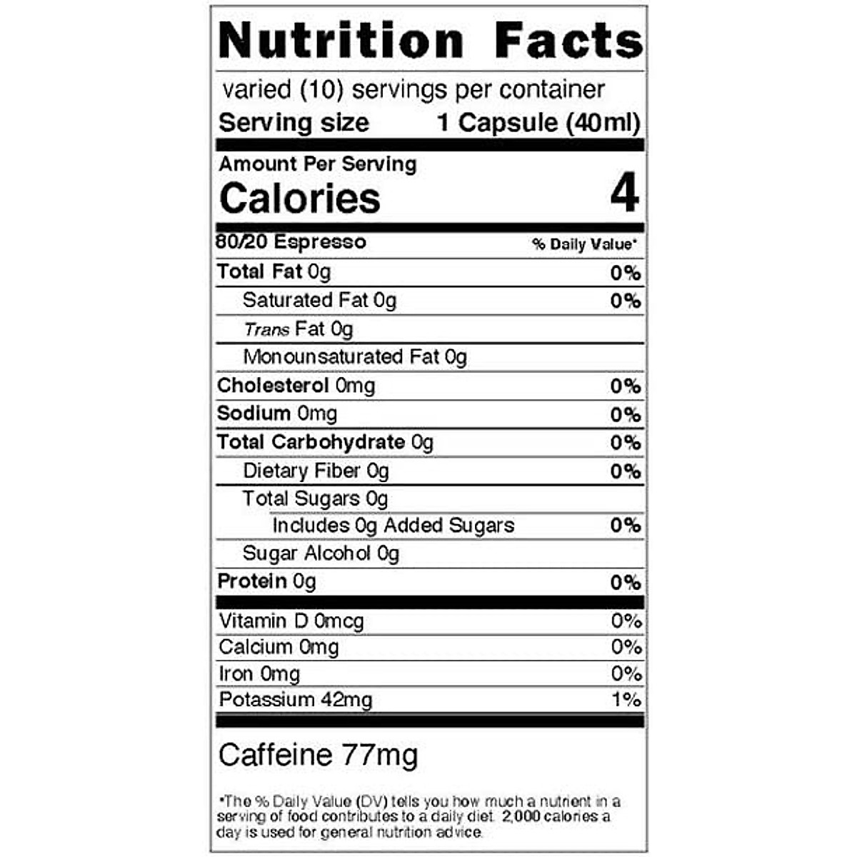 Artizan Coffee USDA Organic Espresso Coffee Capsules For Nespresso Original | Flavors Variety | 40 Compatible Compostable Pods