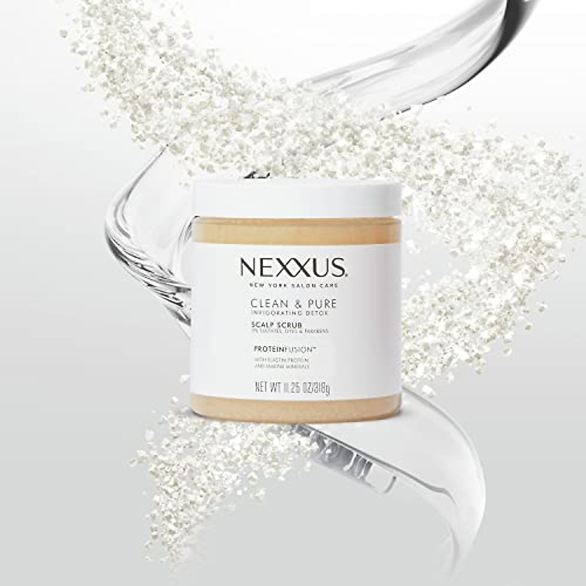 Nexxus Sulfate-Free Scalp Scrub Hair Treatment Exfoliating and Nourishing Detox Hair Care 11.25 oz