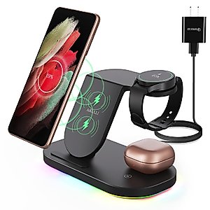 Wireless Charger Station (Black)