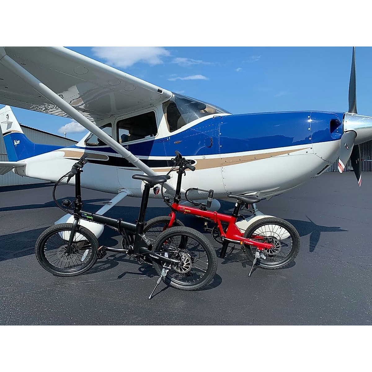 QUALISPORTS Volador Folding Electric Bike Lightweight 36V Removable LG Battery 350W Brushless Motor 7 Speed 20MPH Foldable Bicycle 20" Compact Portable Ebike UL 2849 Certified