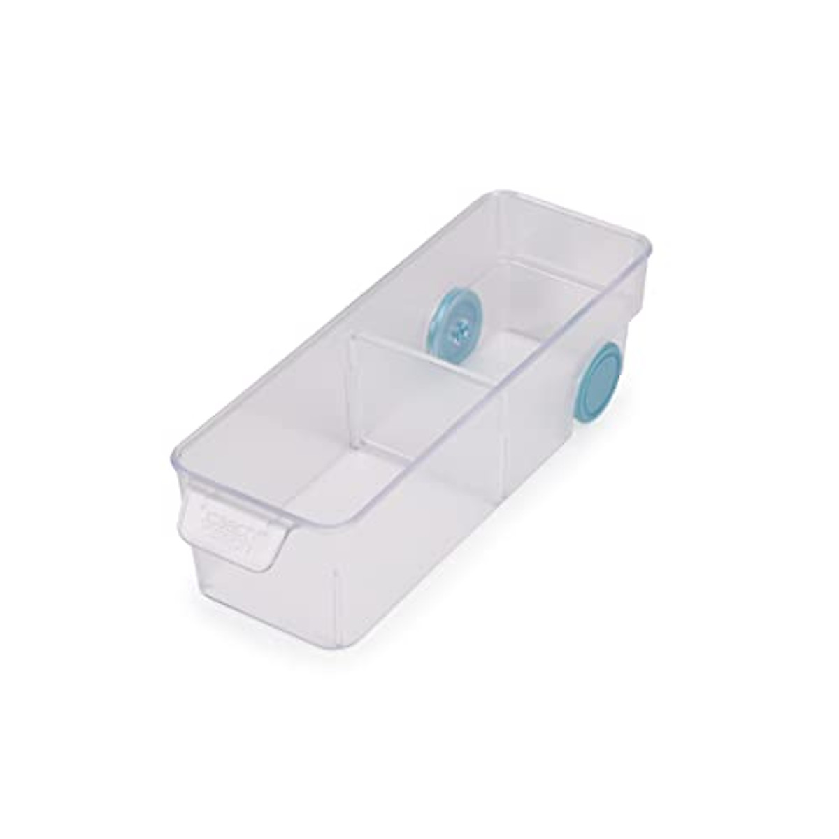 Joseph Joseph FridgeStore Compact Fridge Storage Bin, Small, Clear/Blue