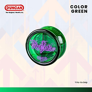 Duncan Toys Reflex Auto Return Yo-Yo, Beginner String Trick Yo-Yo, Green